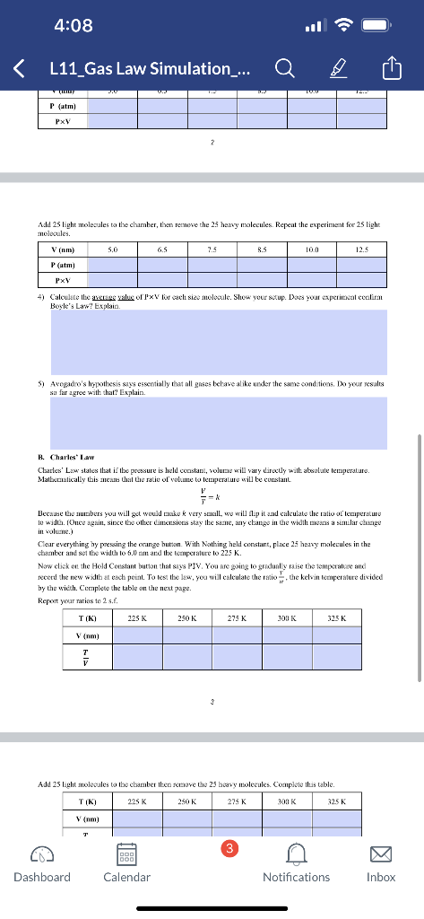 Add 25 light molesules ta the chamber, then remove | Chegg.com