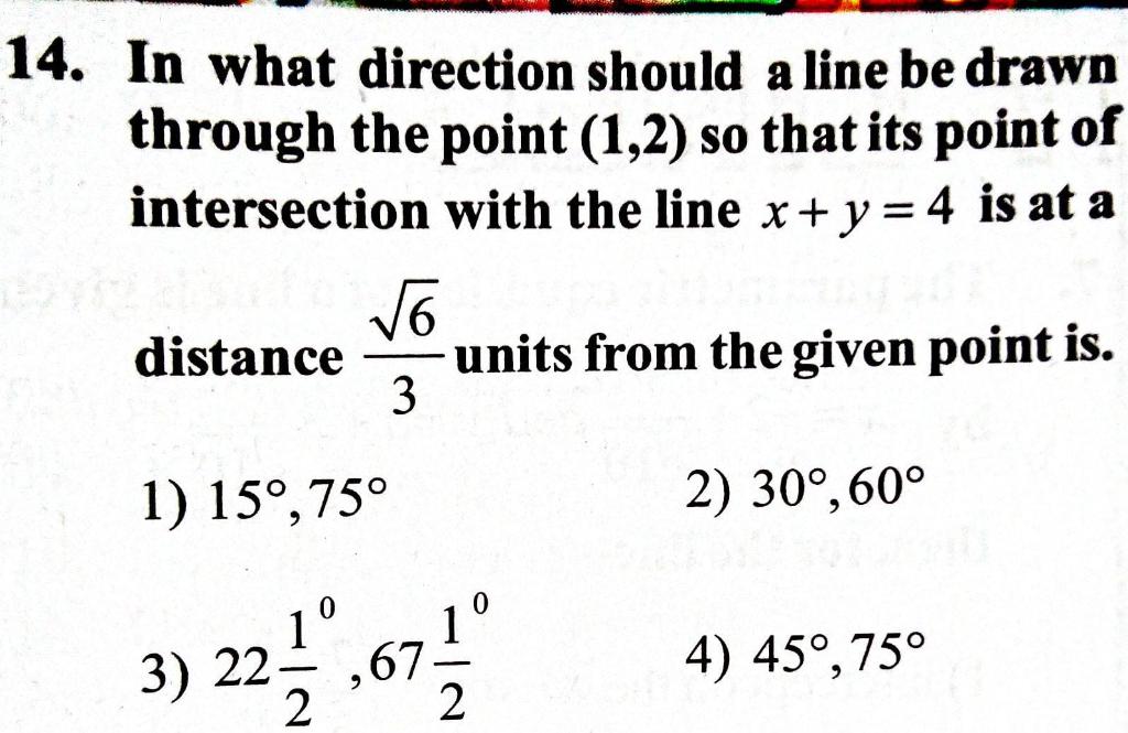 = 14. In what direction should a line be drawn | Chegg.com