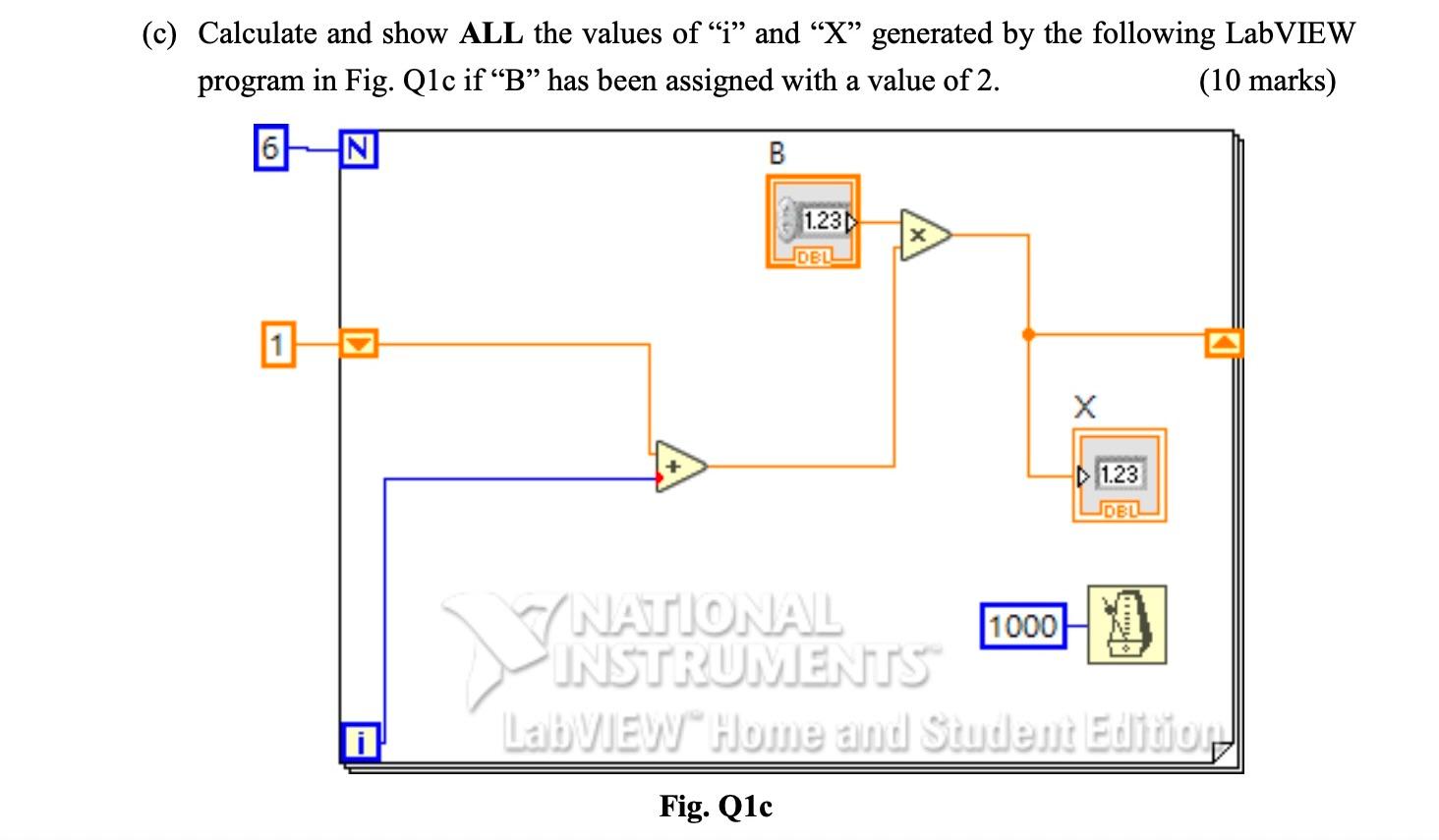 Solved c) Calculate and show ALL the values of "i" and "X" | Chegg.com