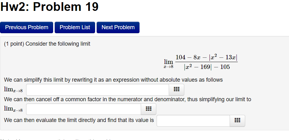 Solved Hw2: Problem 12 Previous Problem Problem List Next | Chegg.com