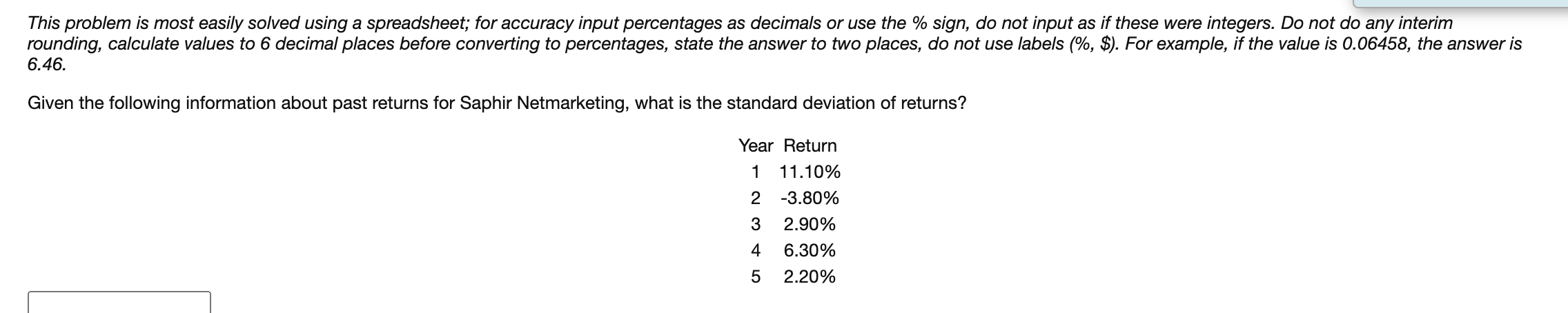 Solved This problem is most easily solved using a | Chegg.com