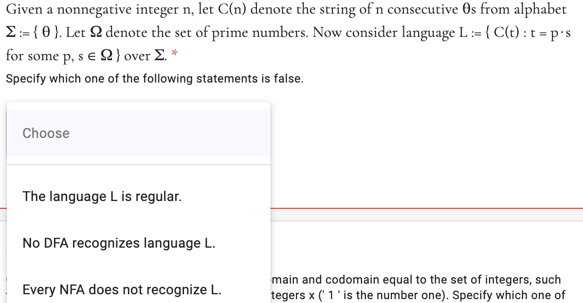 Solved = = Given a nonnegative integer n, let C(n) denote | Chegg.com