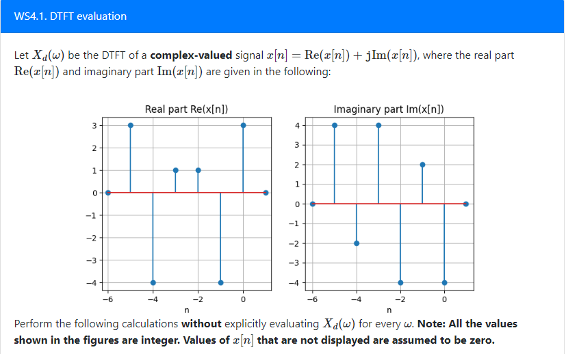 Solved Let Xd(ω) be the DTFT of a complex-valued signal | Chegg.com