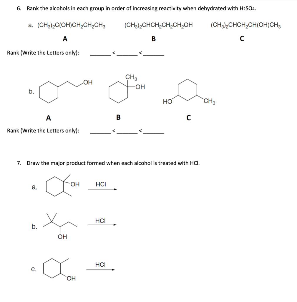 Solved Rank (Write the Letters only):