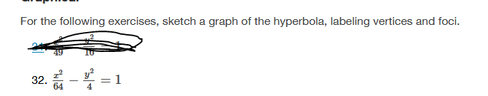 Solved For the following exercises, sketch a graph of the | Chegg.com