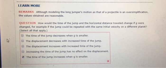 Solved LEARN MORE REMARKS Although modeling the long | Chegg.com