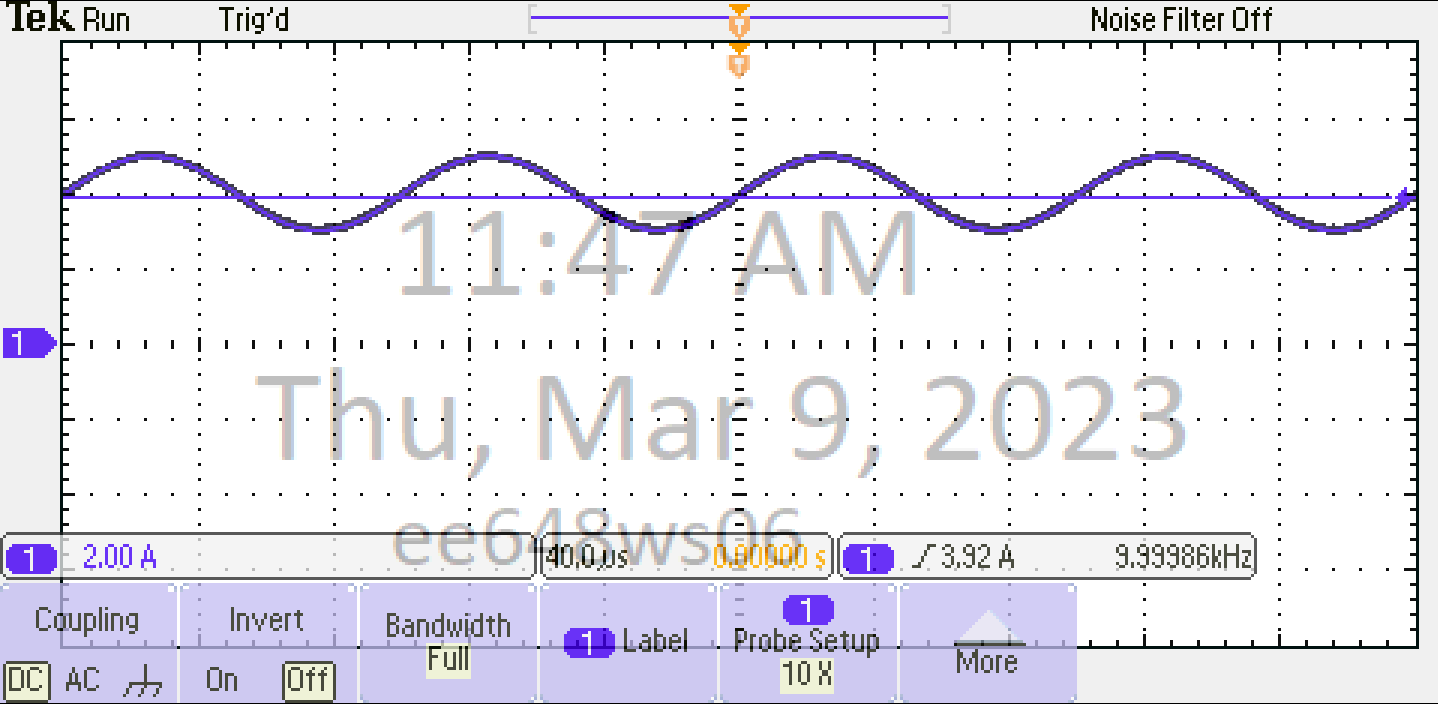 Solved Matlab Graph 1: AC and DC supply output Oscilloscope | Chegg.com