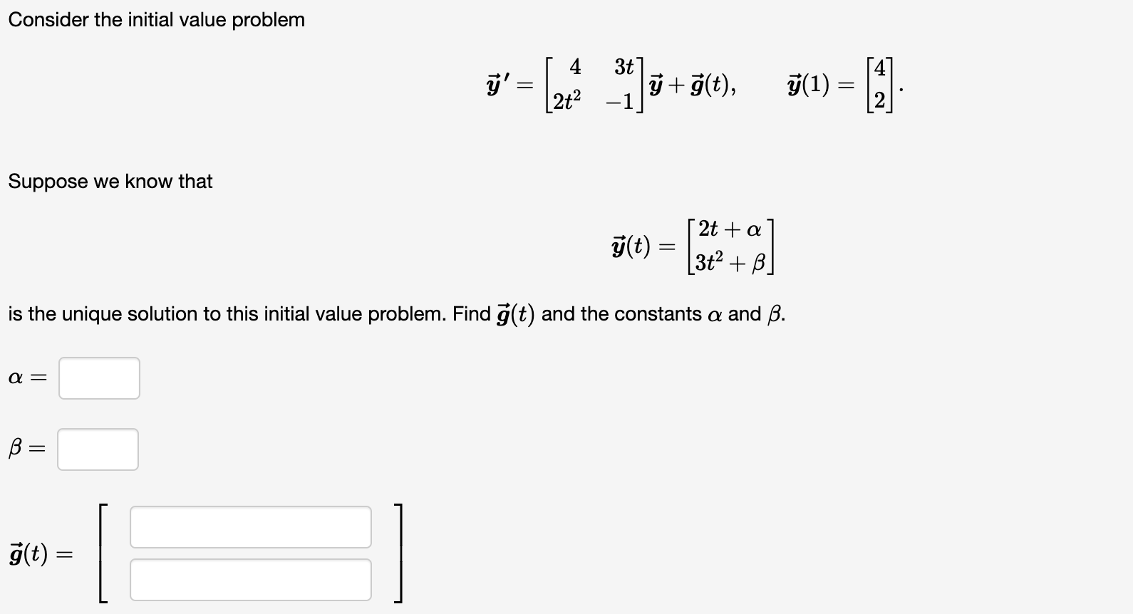 Solved Consider the initial value problem | Chegg.com