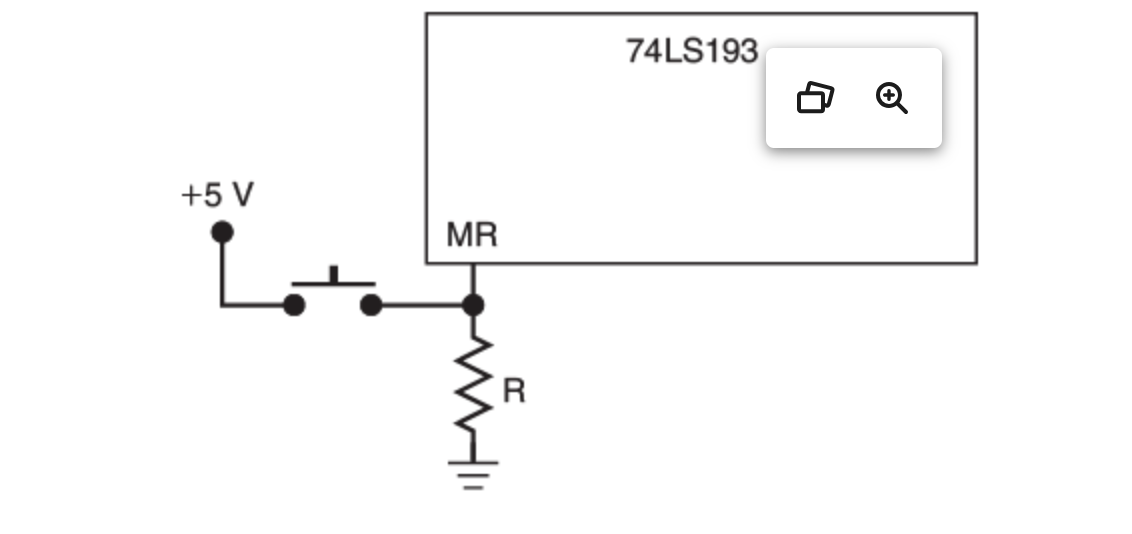 Solved (a)* Figure 8-54 shows a 74LS193 counter with its | Chegg.com