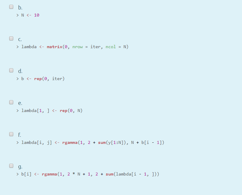 Solved For the following model, we are interested in | Chegg.com