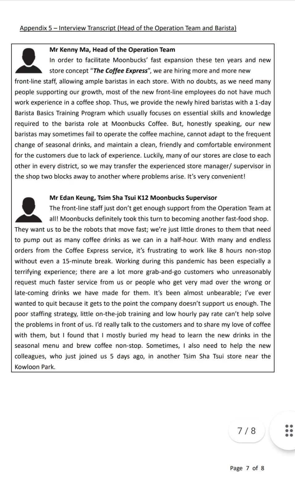 May you help me to do this report in point form in | Chegg.com