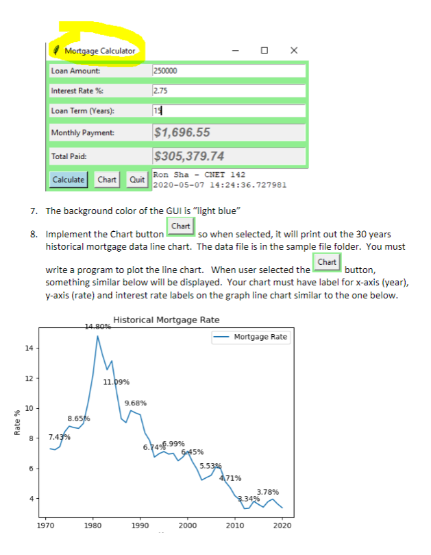Solved This lab will utilize Python tkinter to write a GUI | Chegg.com