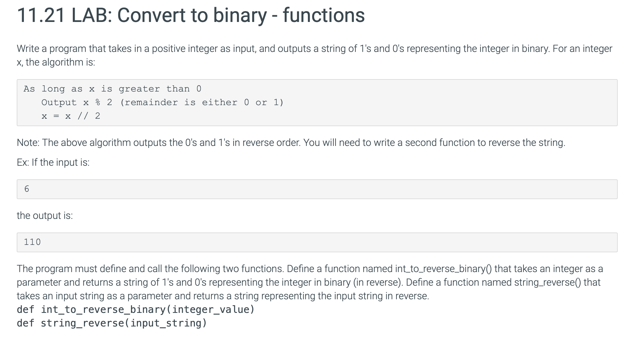 Solved Write a program that takes in a positive integer as | Chegg.com