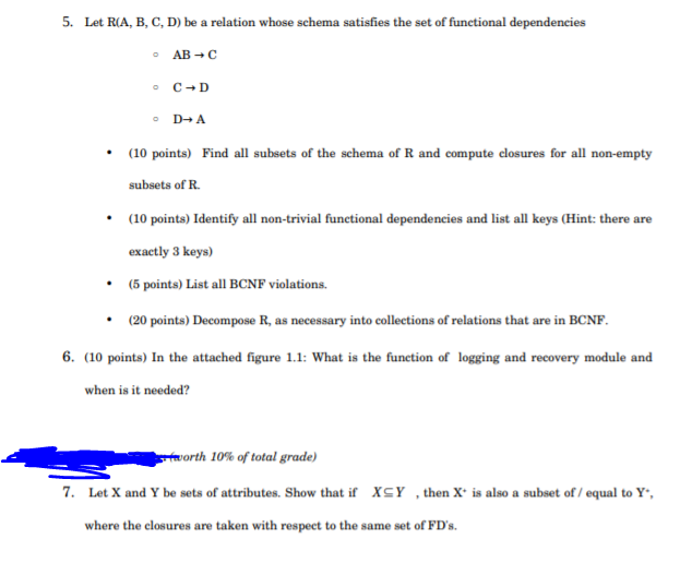 Solved User/application Database administrator queries, | Chegg.com