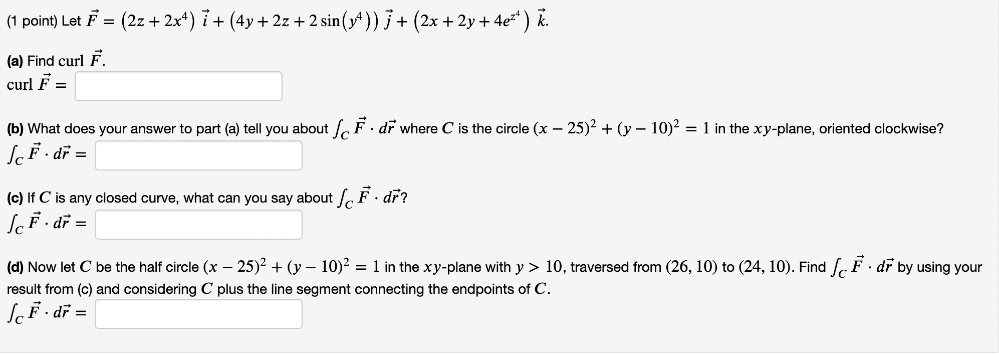 (1 point) Let | Chegg.com