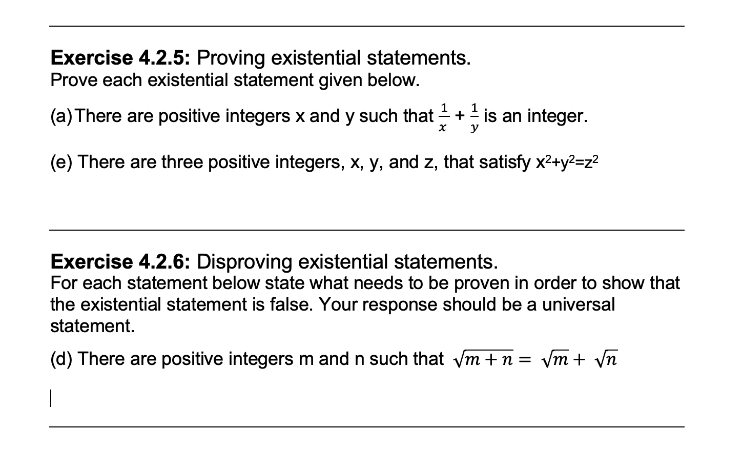 Solved Exercise 4.3.3: Find the mistake in the proof-odd and | Chegg.com