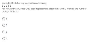 Solved Consider the following page reference string. 12342 | Chegg.com