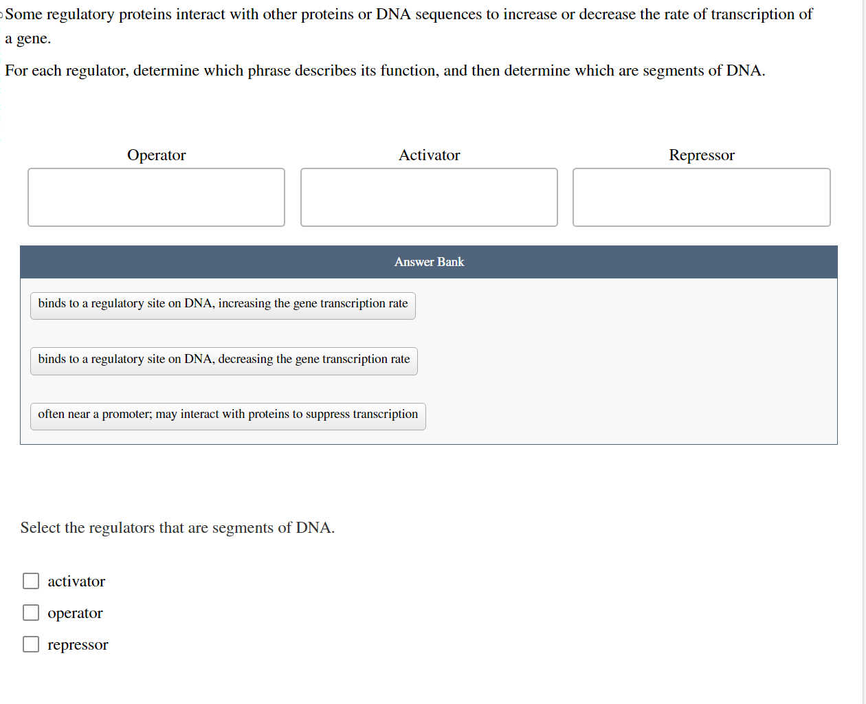 Solved Some regulatory proteins interact with other proteins | Chegg.com