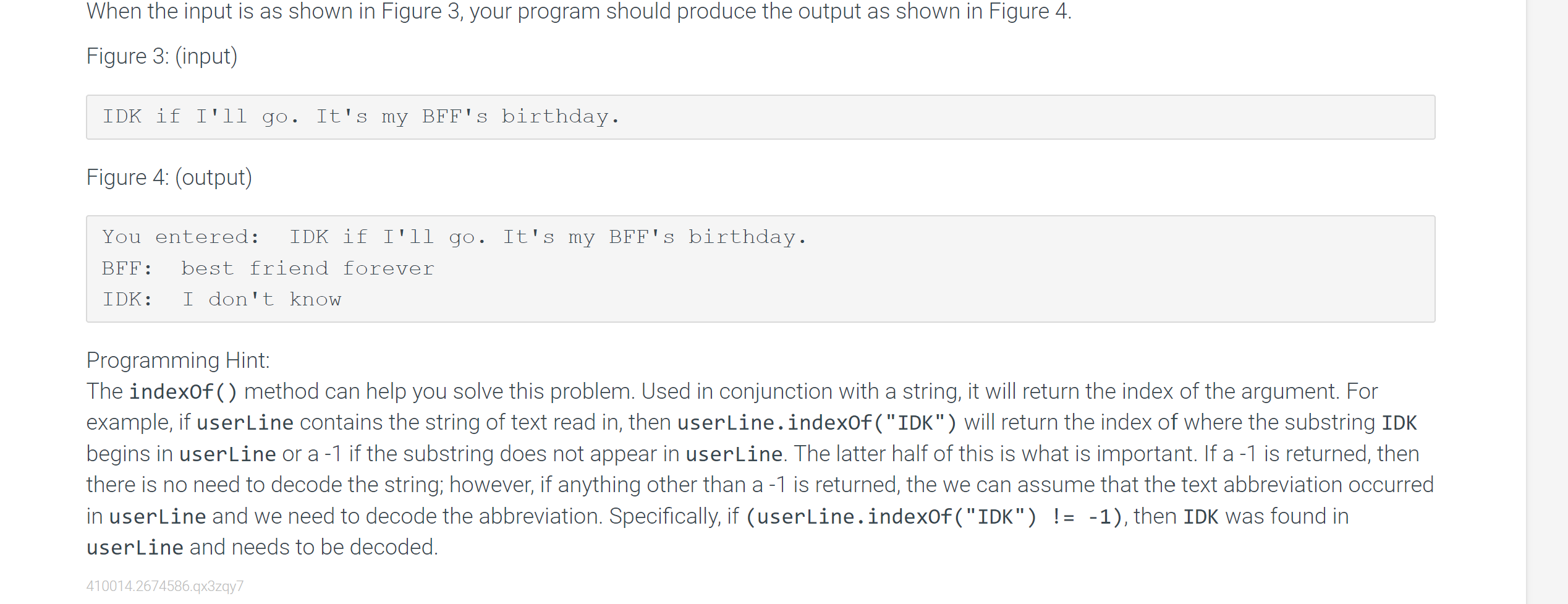 Solved (Part 1) Use scnr. nextLine( ) to get a line of user | Chegg.com