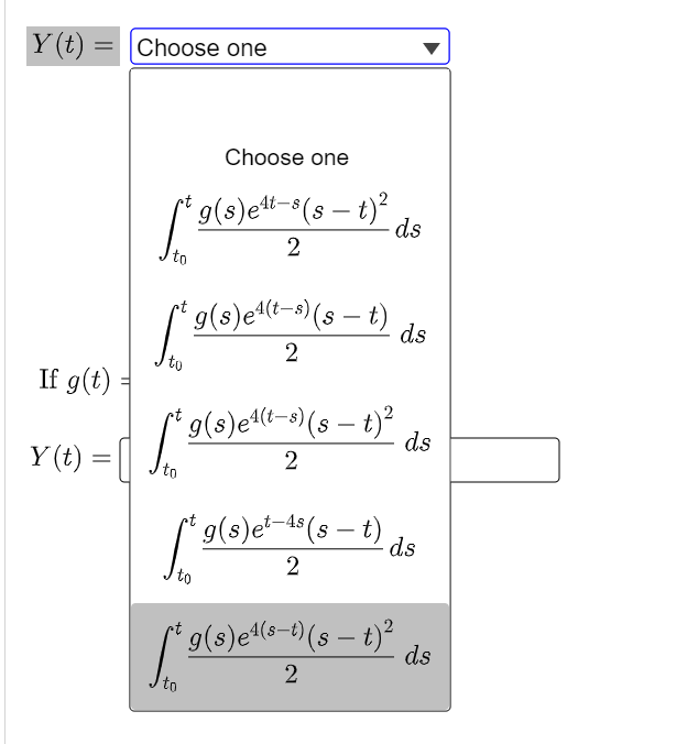 Solved Find a formula involving integrals for a particular | Chegg.com