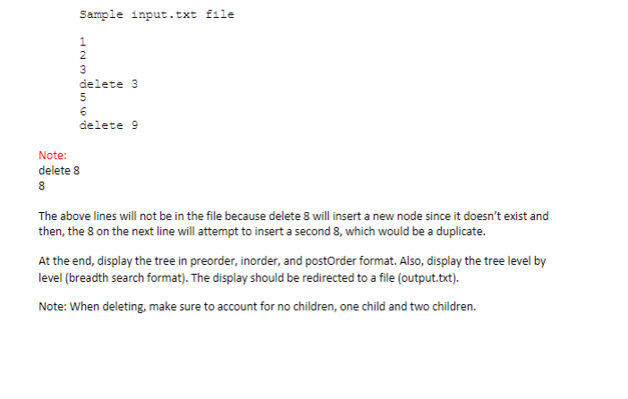 Solved class Node { int key; Node left, right; | Chegg.com