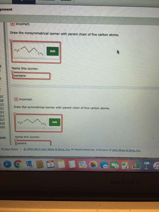 Solved ment There are five constitutional isomers with | Chegg.com