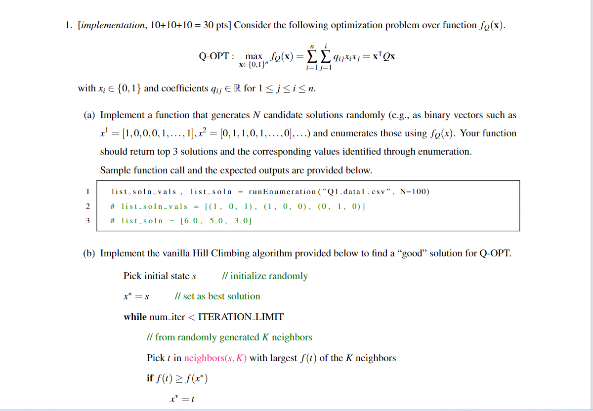 I NEED PYTHON PROGRAMS FOR A,B,C PART WITH OUTPUTS | Chegg.com