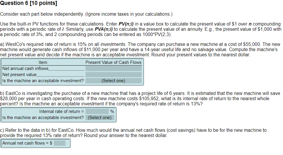 Consider each part below independently. (Ignore | Chegg.com