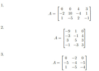 Solved In each of the following problems, you will be given | Chegg.com