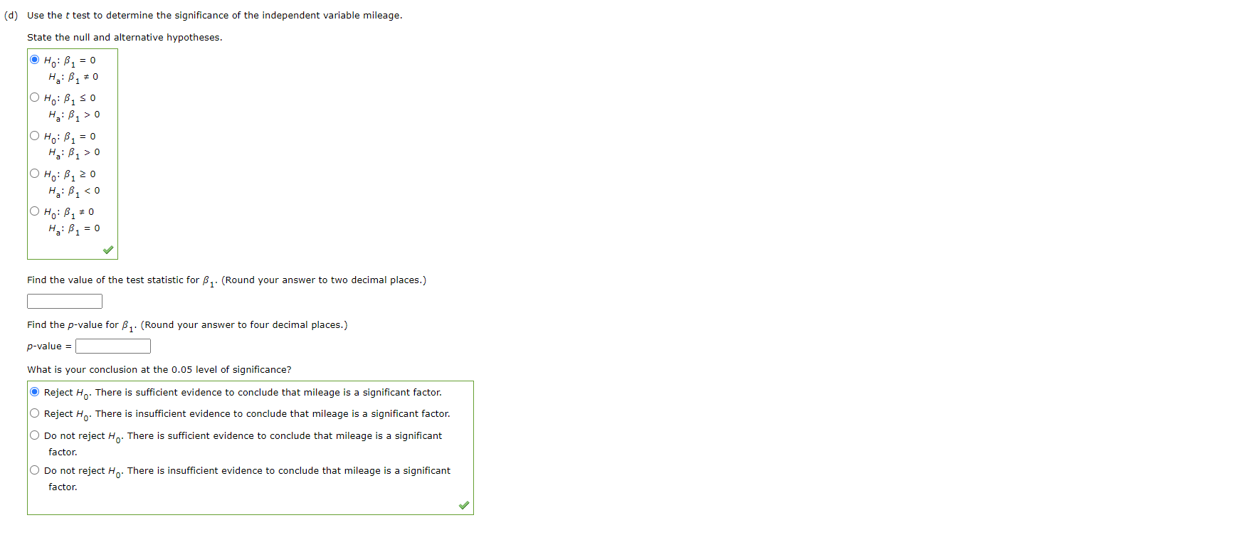 Solved price.) y^= (b) Is multicollinearity an issue for | Chegg.com