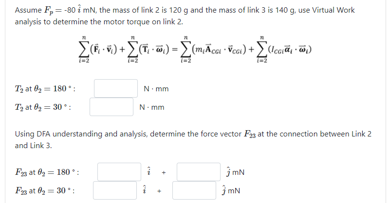 Pva Dfa And Vw Analysis Of A Scotch Yoke A 21 B Le