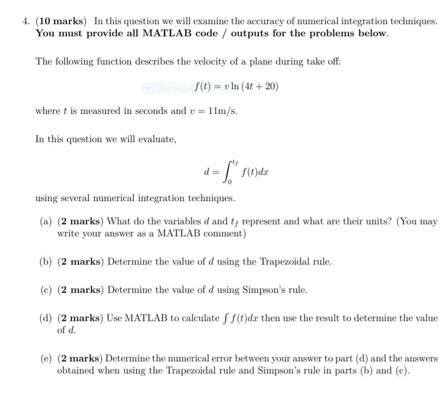 Solved 4. (10 marks) In this question we will examine the | Chegg.com