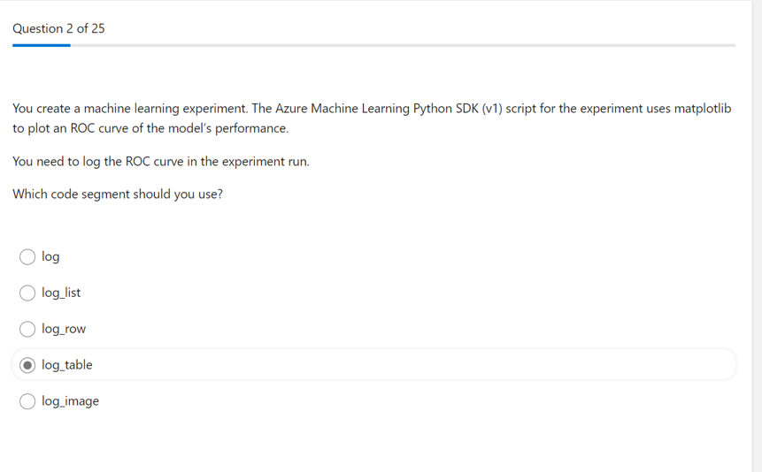 Solved You create a machine learning experiment. The Azure | Chegg.com Solved You create a machine learning experiment. The Azure | Chegg.com