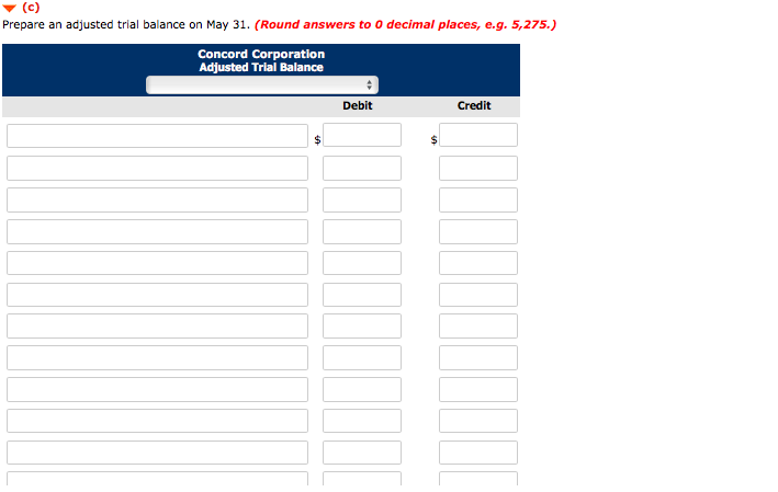 Solved Problem 3-2A (Part Level Submission) The Concord | Chegg.com