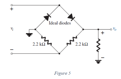 Solved Determine 𝑣𝑜 and the required PIV rating of each | Chegg.com