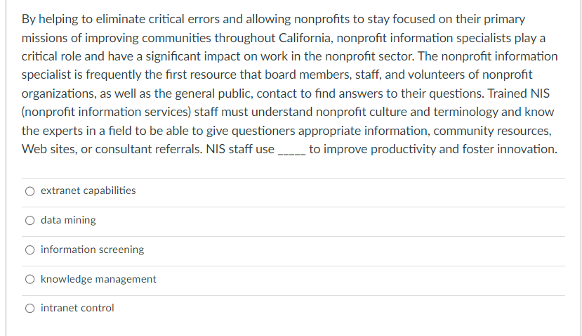 Solved By helping to eliminate critical errors and allowing | Chegg.com