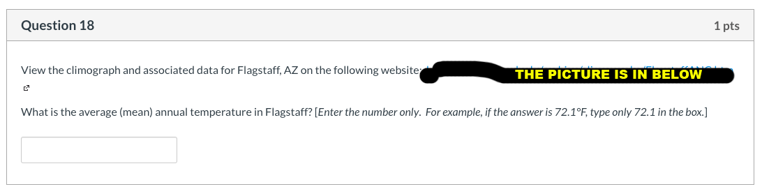 Solved Q 13 View the climograph and associated data for San | Chegg.com
