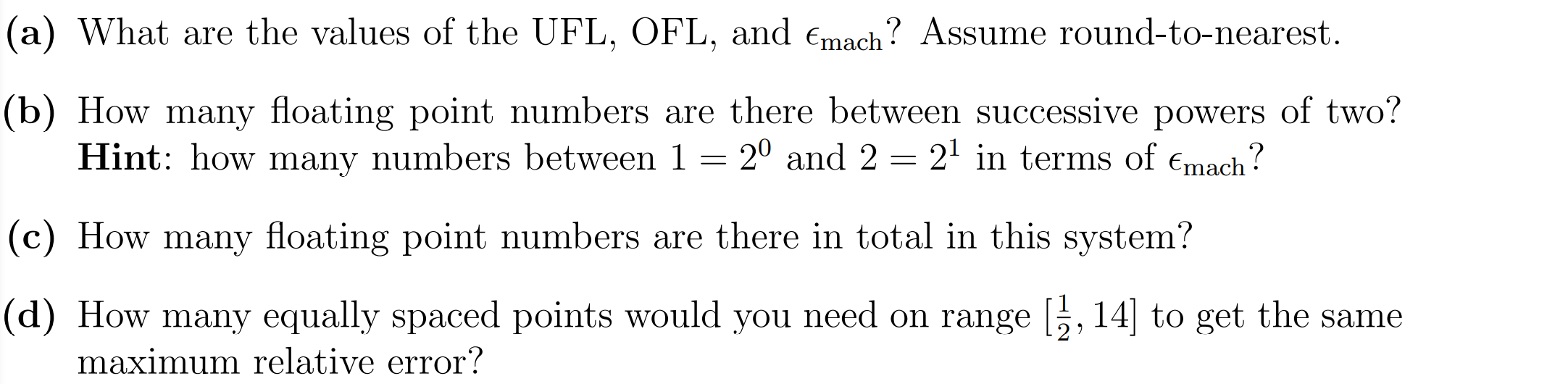 Run the“Floating-Point Systems” module available at | Chegg.com