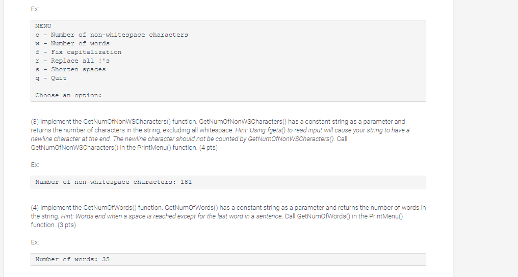 6.19 Ch. 6 Program: Authoring assistant (C) | Chegg.com
