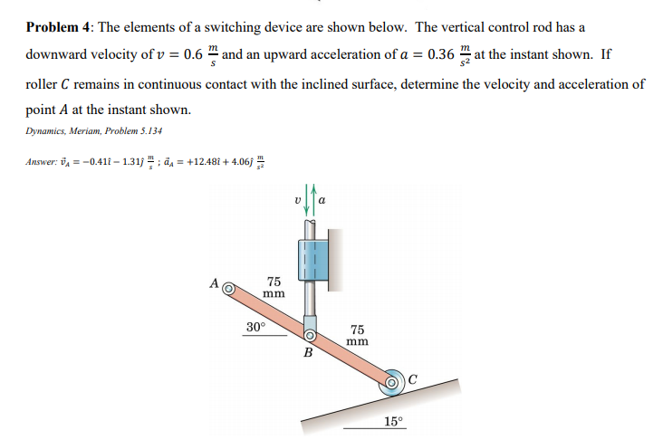 Solved Problem 4: The elements of a switching device are | Chegg.com