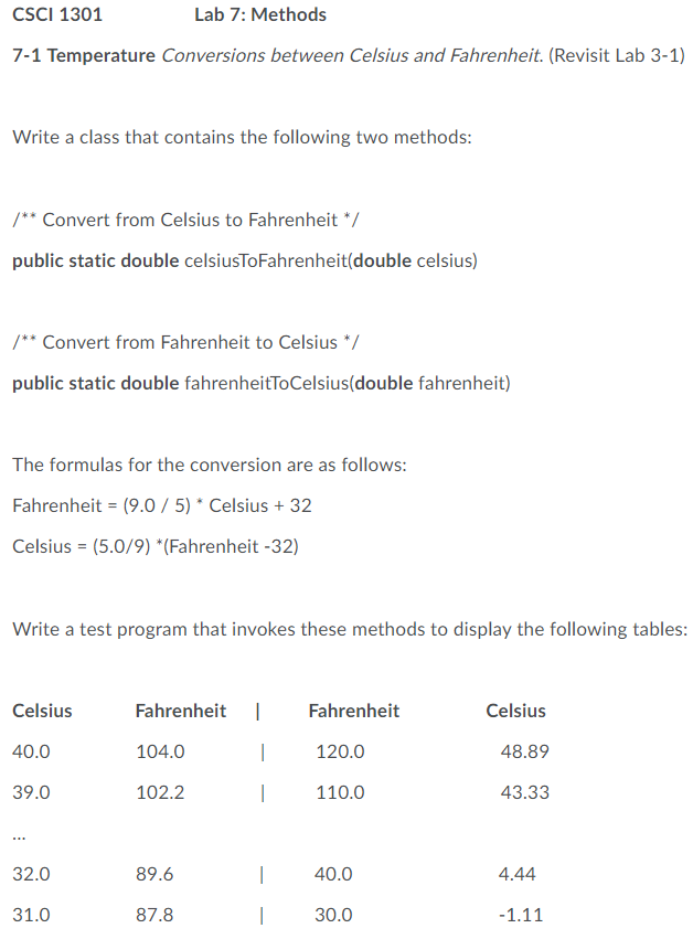 Solved Language Java must use main methods to convert | Chegg.com