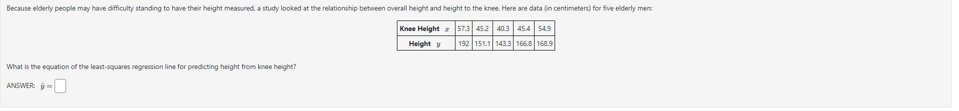 Solved Because elderly people may have difficulty standing | Chegg.com