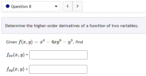 Solved Determine the higher-order derivatives of a function | Chegg.com