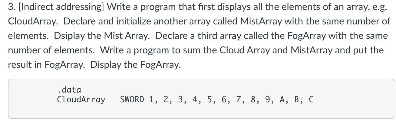 Solved X86 Assembly Using Only Masm Once Code Is Running 