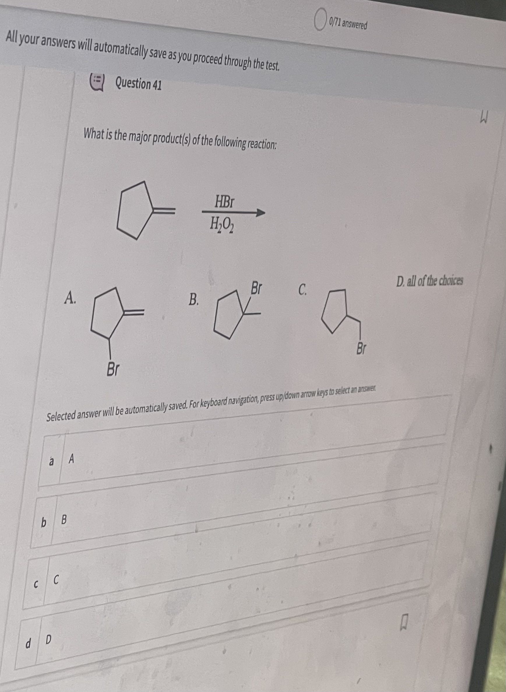 Solved All your answers will automatically save as you | Chegg.com