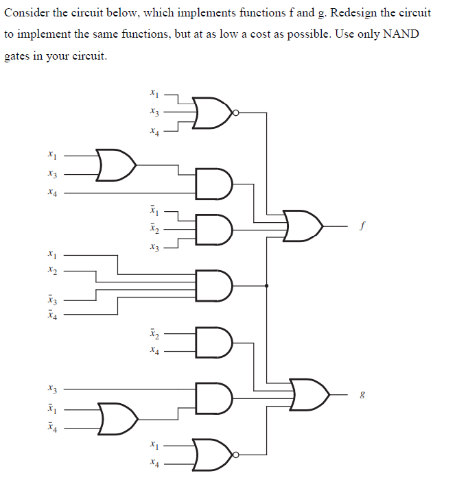 Solved Consider The Circuit Below Which Implements 