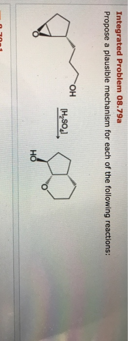 Solved Integrated Problem 08.79a Propose a plausible | Chegg.com Solved Integrated Problem 08.79a Propose a plausible | Chegg.com