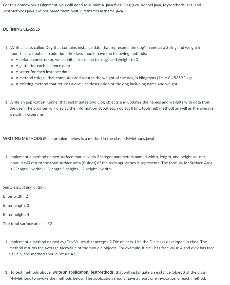 Solved For this homework assignment, you will need to submit | Chegg.com