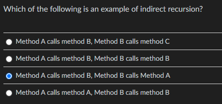 Solved Which of the following is an example of indirect | Chegg.com