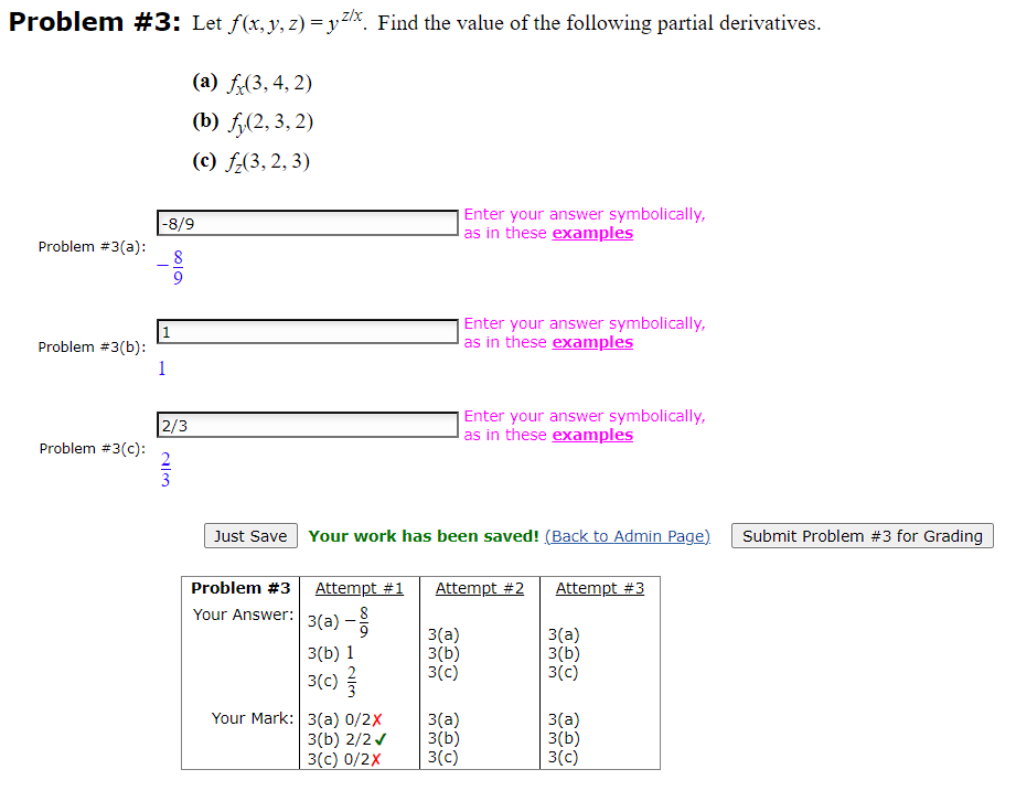 Solved roblem \#3: Let f(x,y,z)=yz/x. Find the value of the | Chegg.com Solved roblem \#3: Let f(x,y,z)=yz/x. Find the value of the | Chegg.com